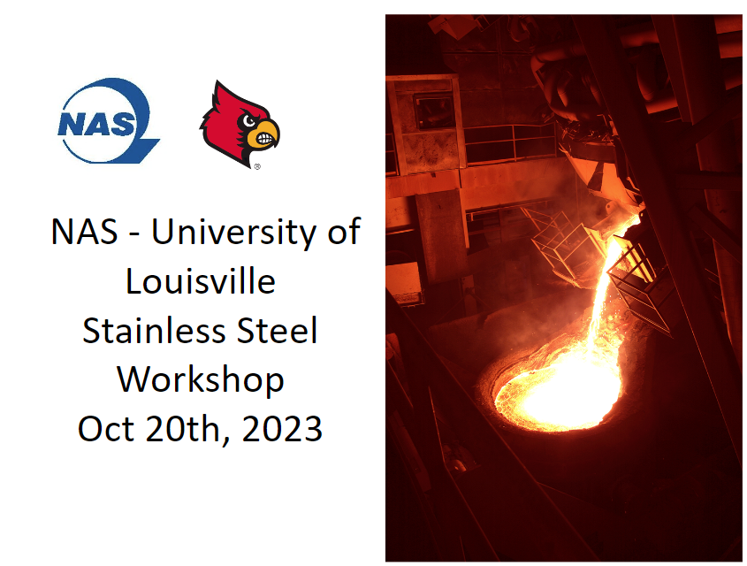 NAS hosts a Stainless Steel Workshop for UofL Engineering students - North American Stainless